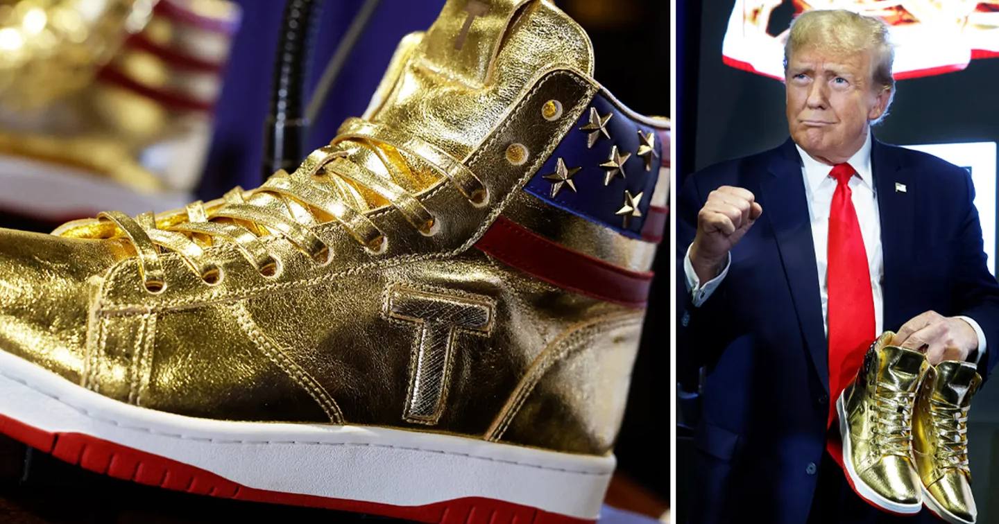 Трамп запустил линию именных кроссовок | Главное в Украине