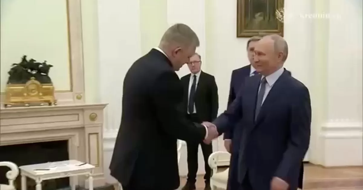 Robert Fico visited Moscow and held talks with Putin | Ukraine Top News