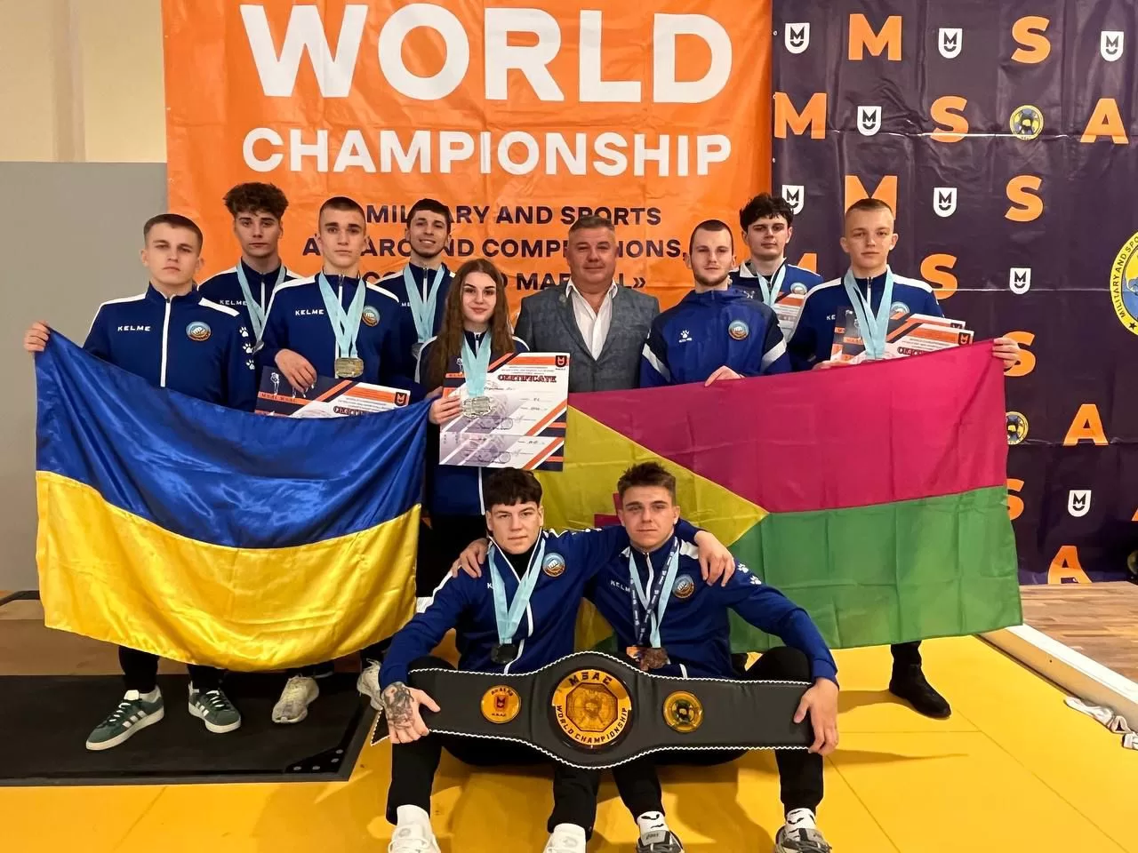 Ukraine triumphs at World Military and Sports All-Around Championship ...